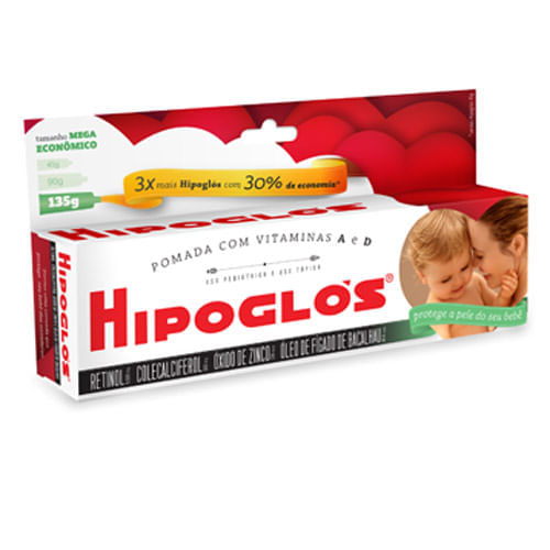 Hipoglos Pomada Original com 135g - Pense Farma