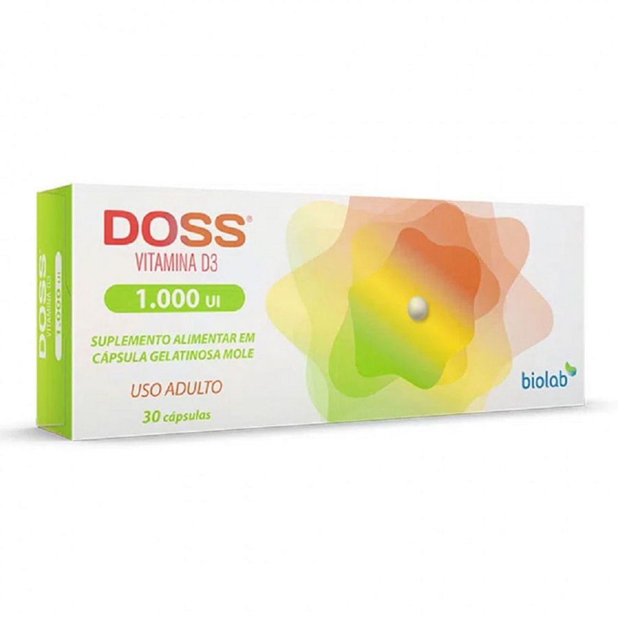 Doss 1000UI com 30 capsulas - Pense Farma