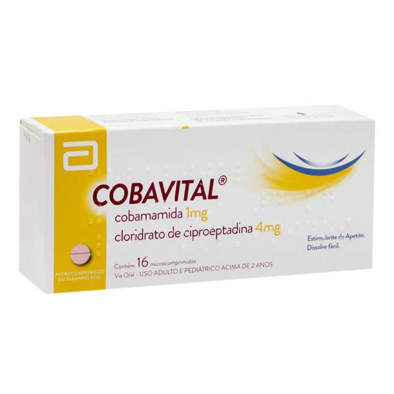 Cobavital 1+4Mg Com 16 comprimidos - Pense Farma