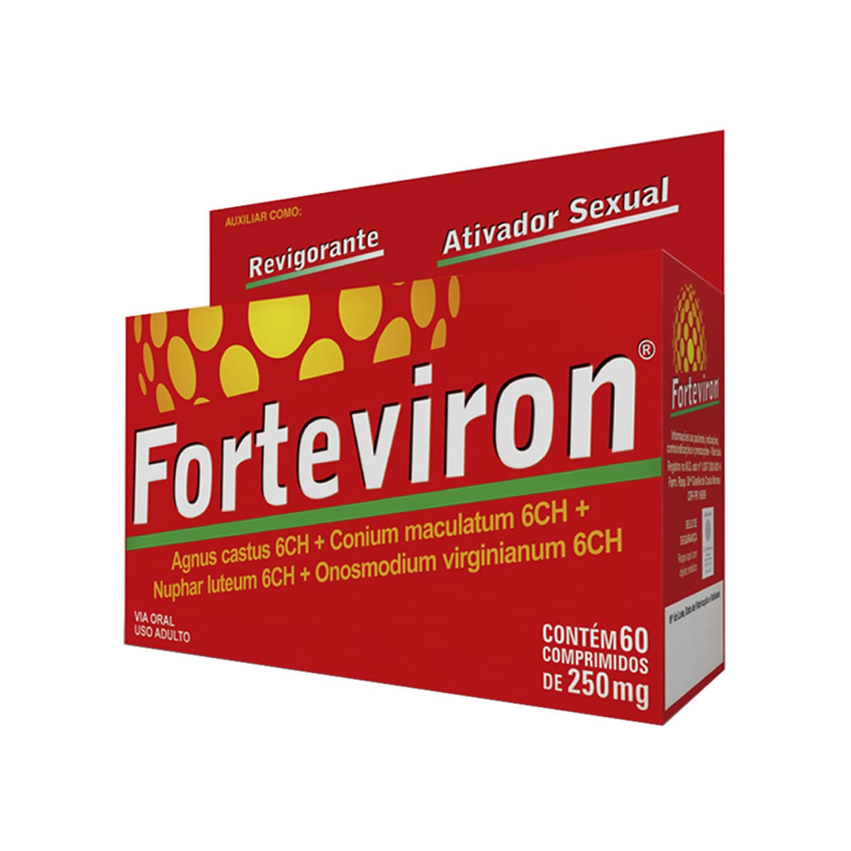 Forteviron 250MG Com 60 comprimidos - Pense Farma