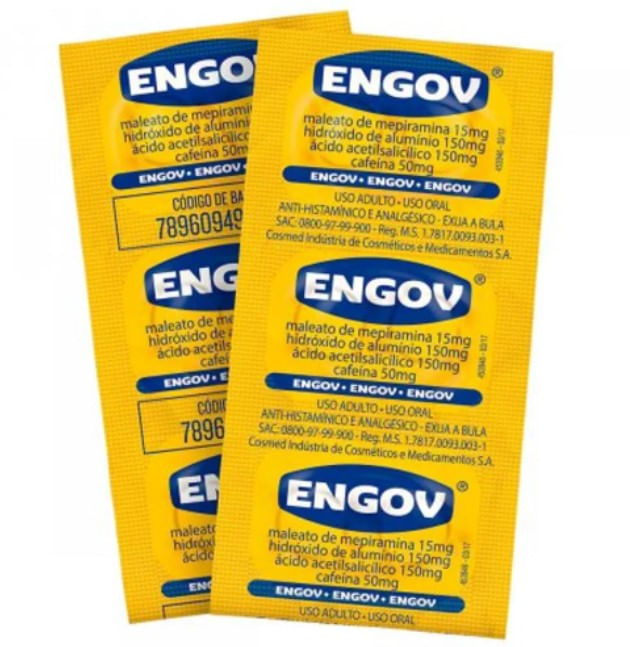 Engov Com 06 comprimidos - Pense Farma