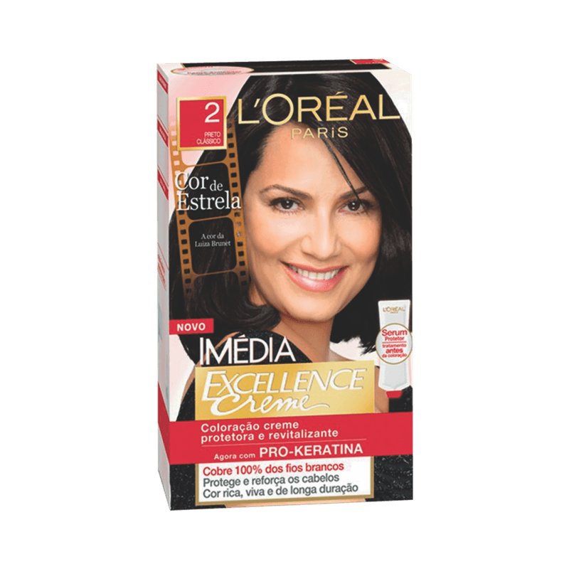 Tintura Imedia Preto Classico 02 - Pense Farma