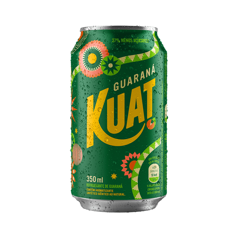 Refrigerante Guarana Kuat Lata 350ml - Pense Farma