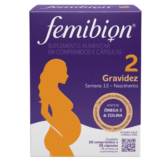 Femibion Fase 2 Com 28 Comprimidos - Pense Farma