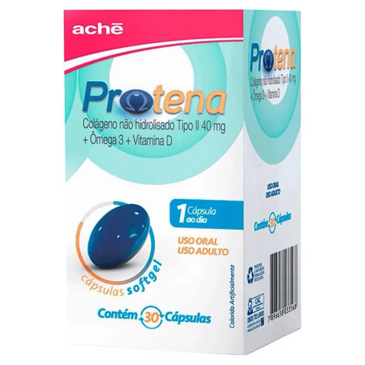 Protena com 30 Cápsulas Aché - Pense Farma